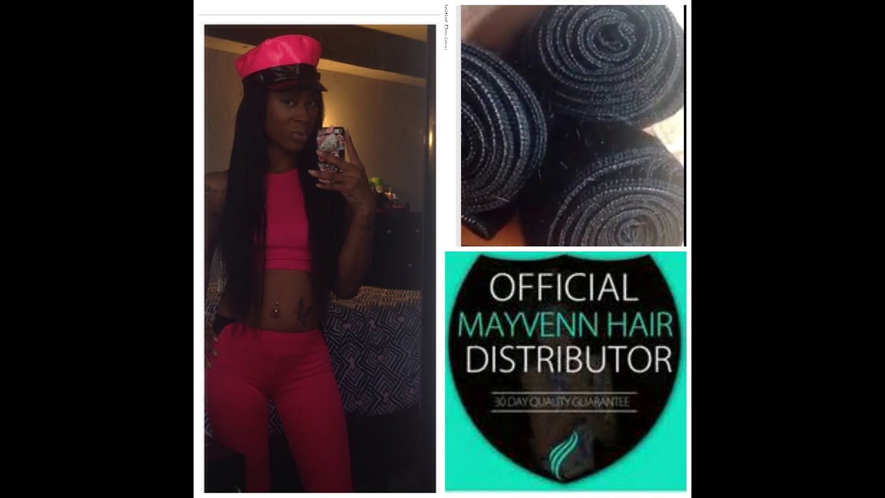 Mayvenn Hair Initial Review - YouTube