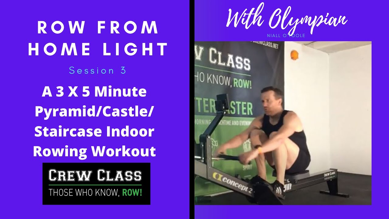 Session 3 Row From Home Light: A 3 X 5 Minute Pyramid/Castle/Staircase ...