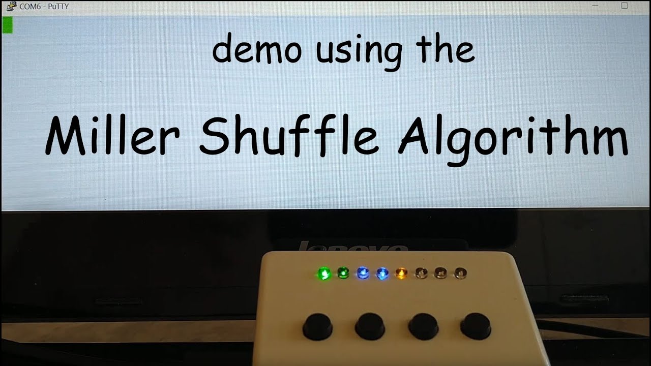 Shuffled Tunes with the Miller Shuffle Algorithm - YouTube