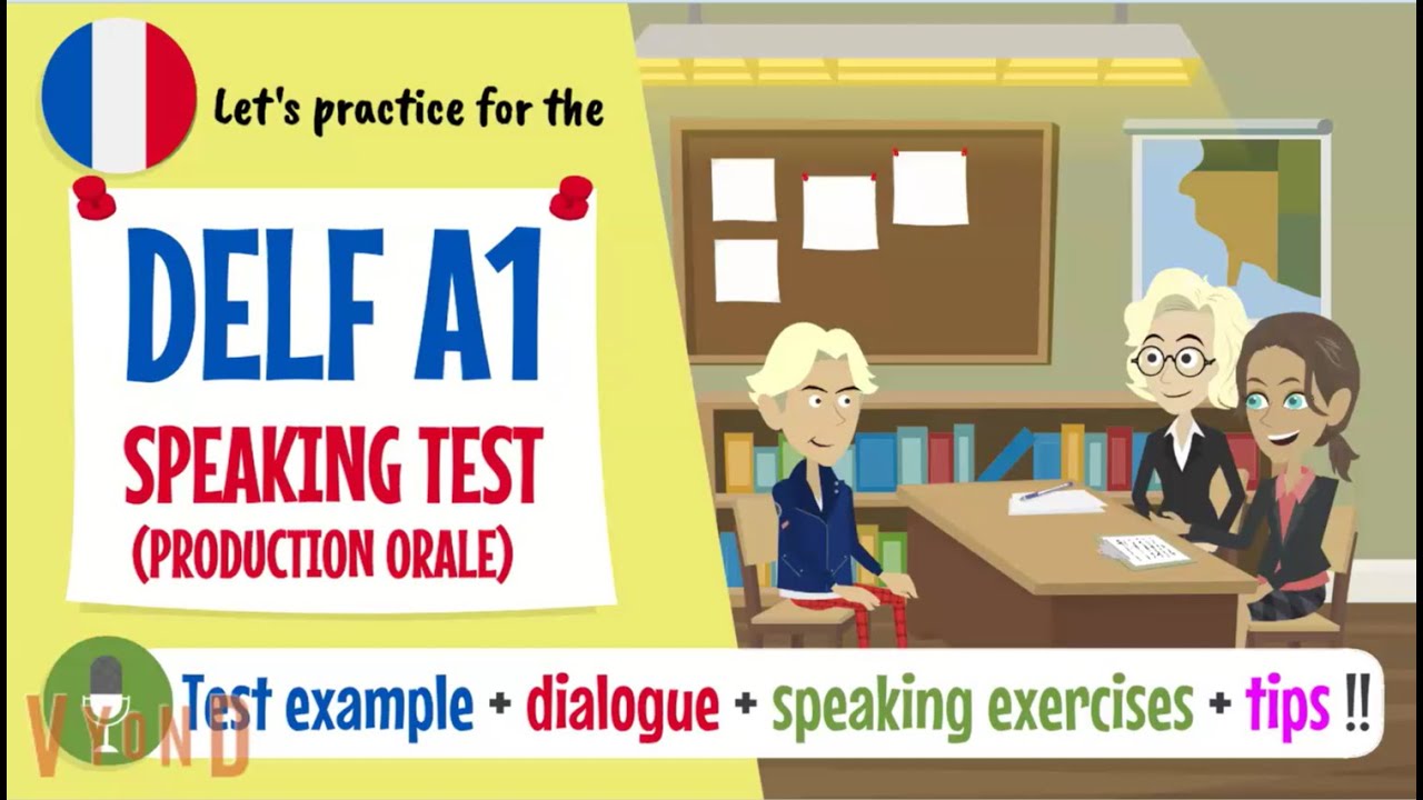 Improve French Speaking Skills | DELF A1 Preparation | Listening ...