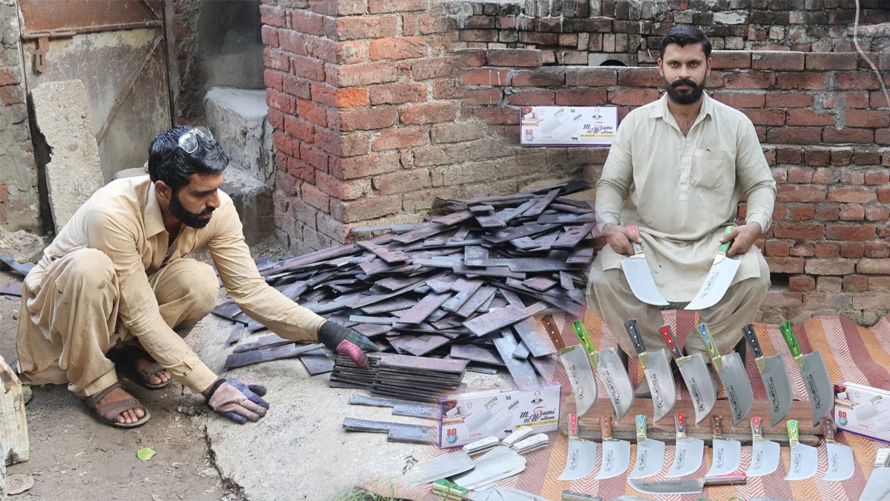 Amazing Process of Making Super Sharp Fish Cutting Knife | Knife ...