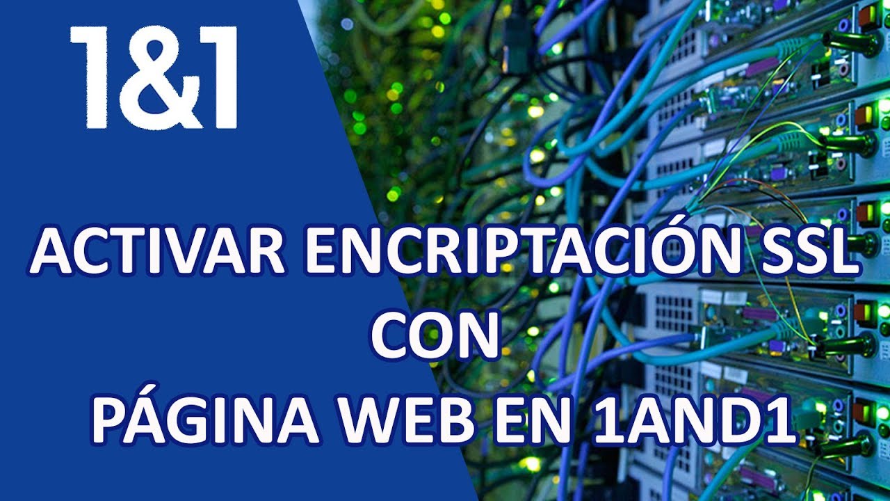 🏆Encriptación SSL GRATIS con 1AND1 en una Página WEB x Tú PACK DOMINIO ...