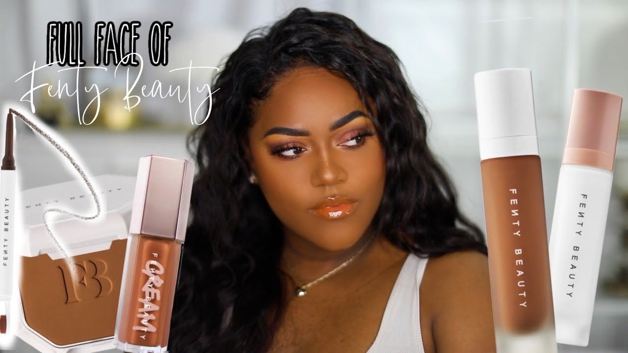 FULL FACE OF FENTY BEAUTY - YouTube