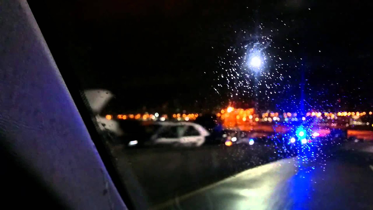 Aftermath of Police Chase West Seattle - YouTube