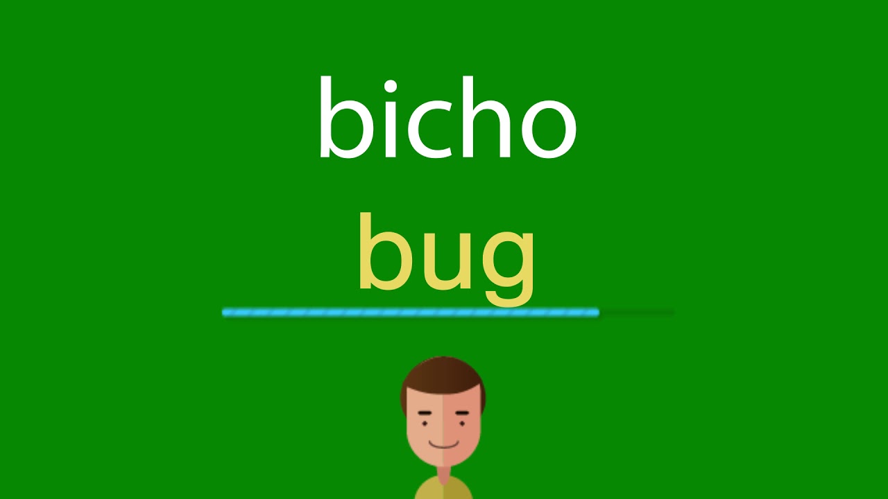 Como dizer bicho em inglês - YouTube
