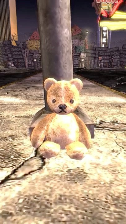 The Cut Unique Teddy Bear in Fallout: New Vegas - YouTube