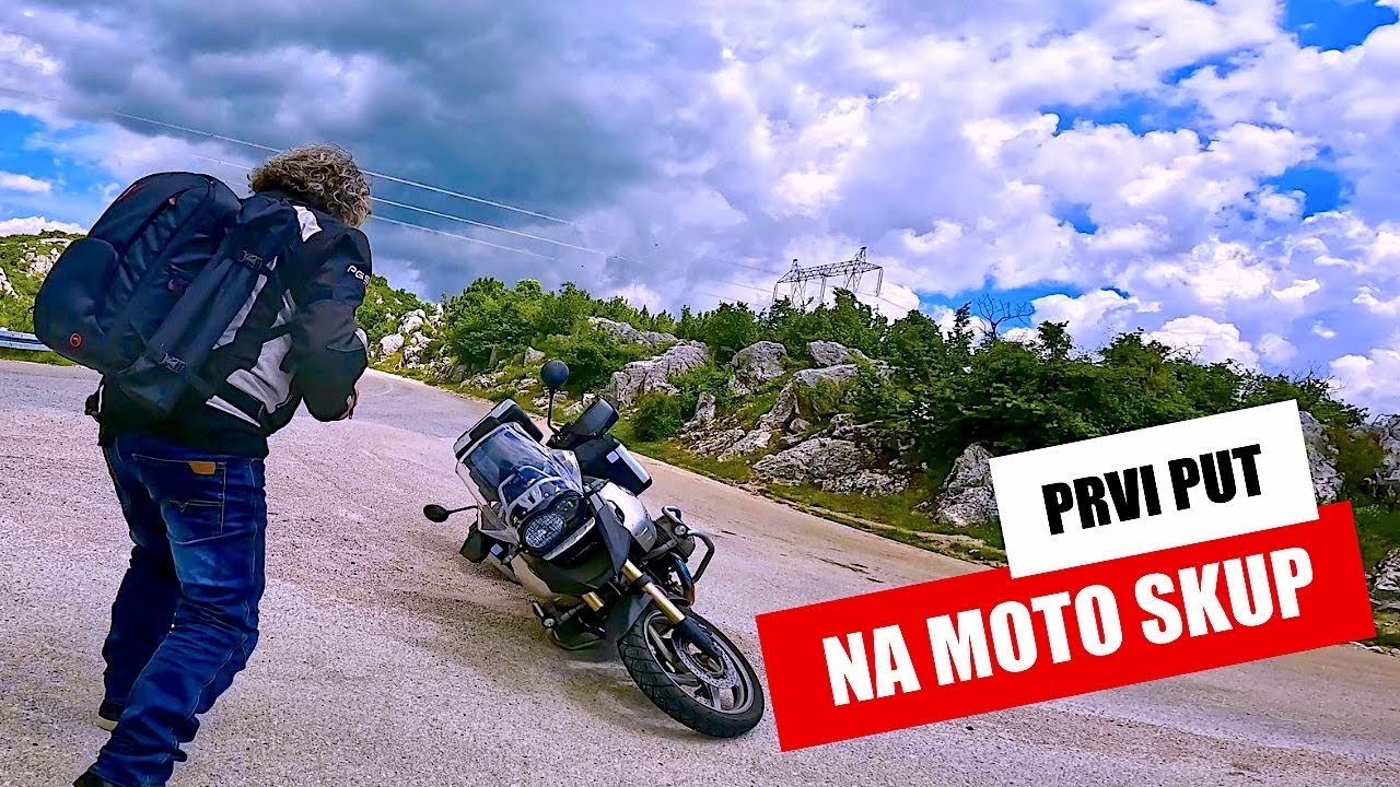 Prvi put na moto skup - Moto Fagija - Mudrolije na motorima - YouTube
