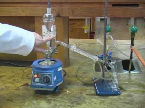 Carrying out a steam distillation - YouTube