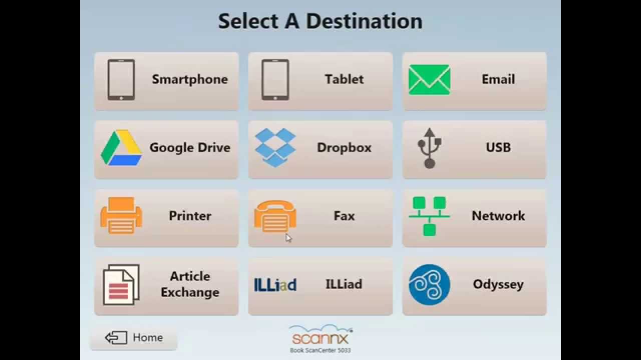Scannx Book ScanCenter Elite - YouTube