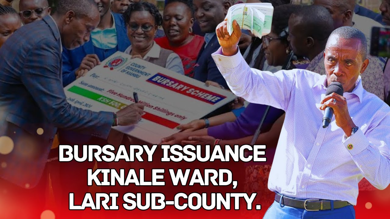 Bursary Issuance Kinale Ward, Lari Sub-County. - YouTube
