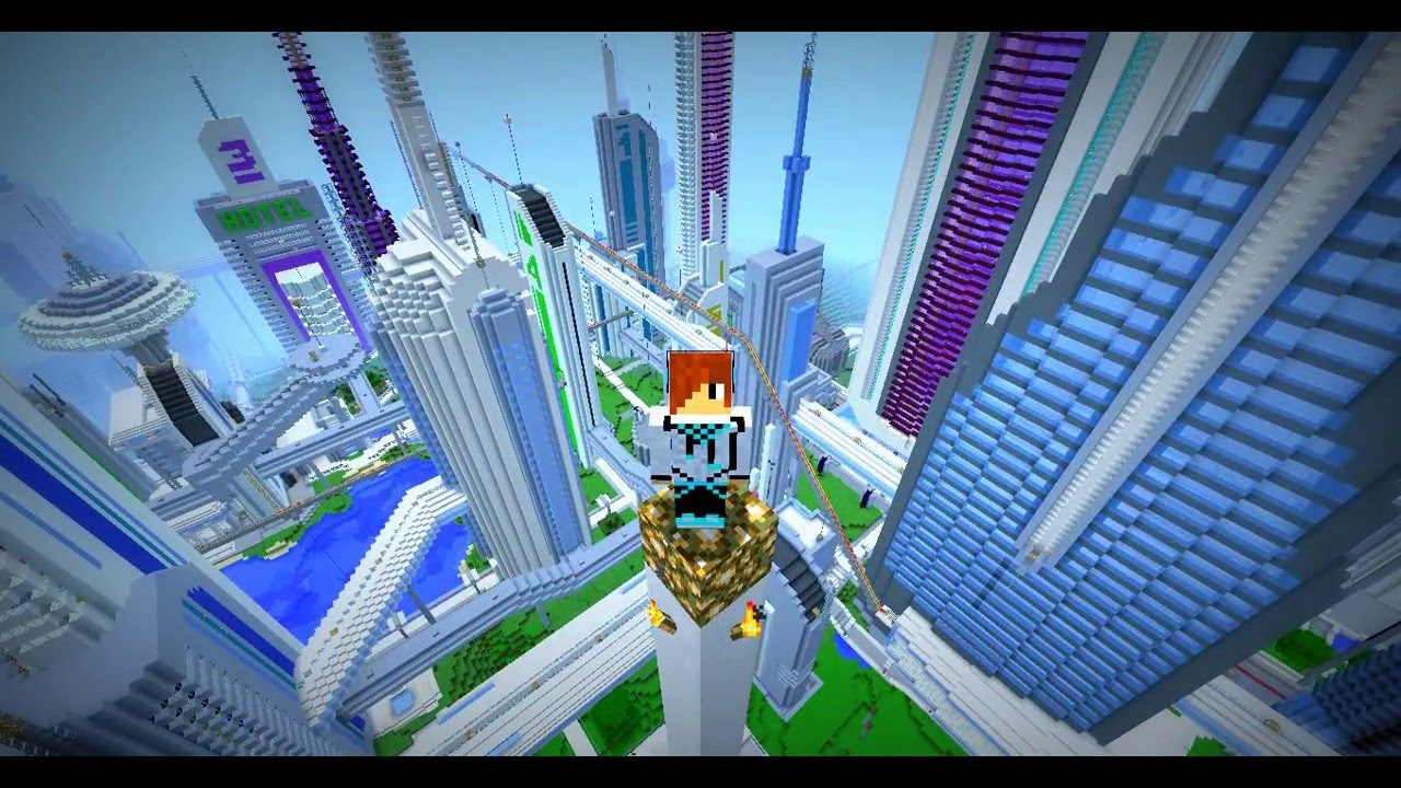 Gmod futuristic city map - pasesi