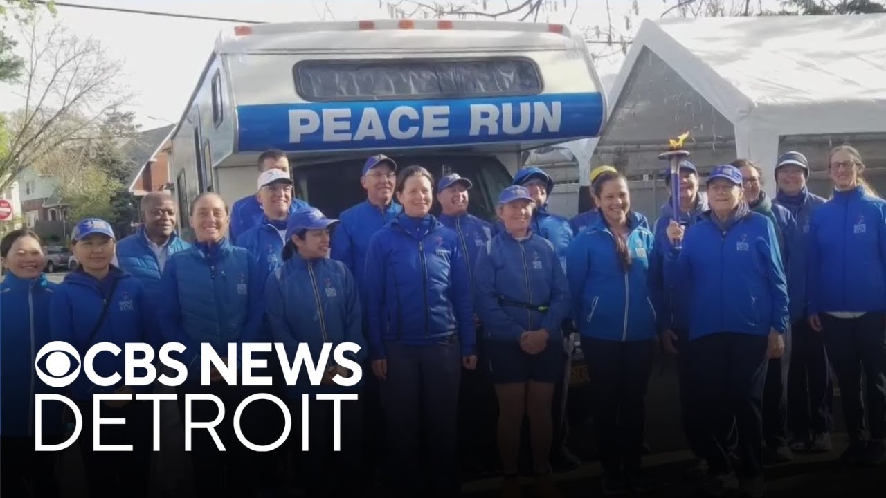 International torch relay for peace passing through Detroit this week ...