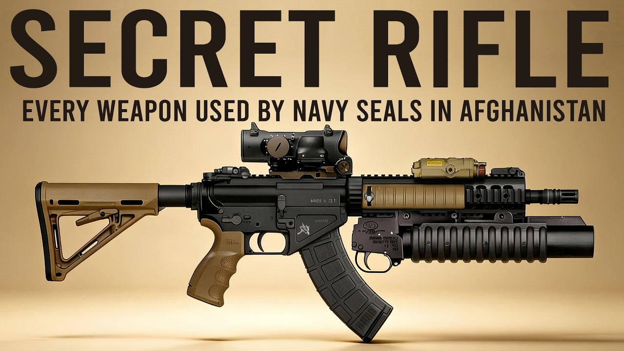 Every Weapon Used by Navy SEALs in Afghanistan War - YouTube