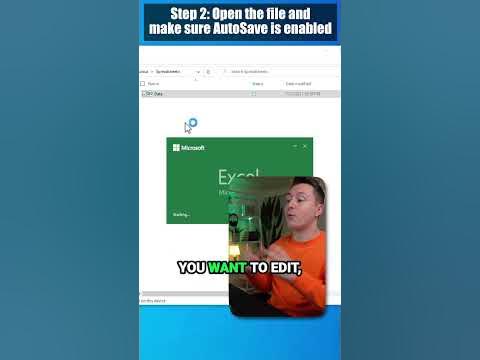 How to work in the same Excel-file simultaneously #shorts - YouTube