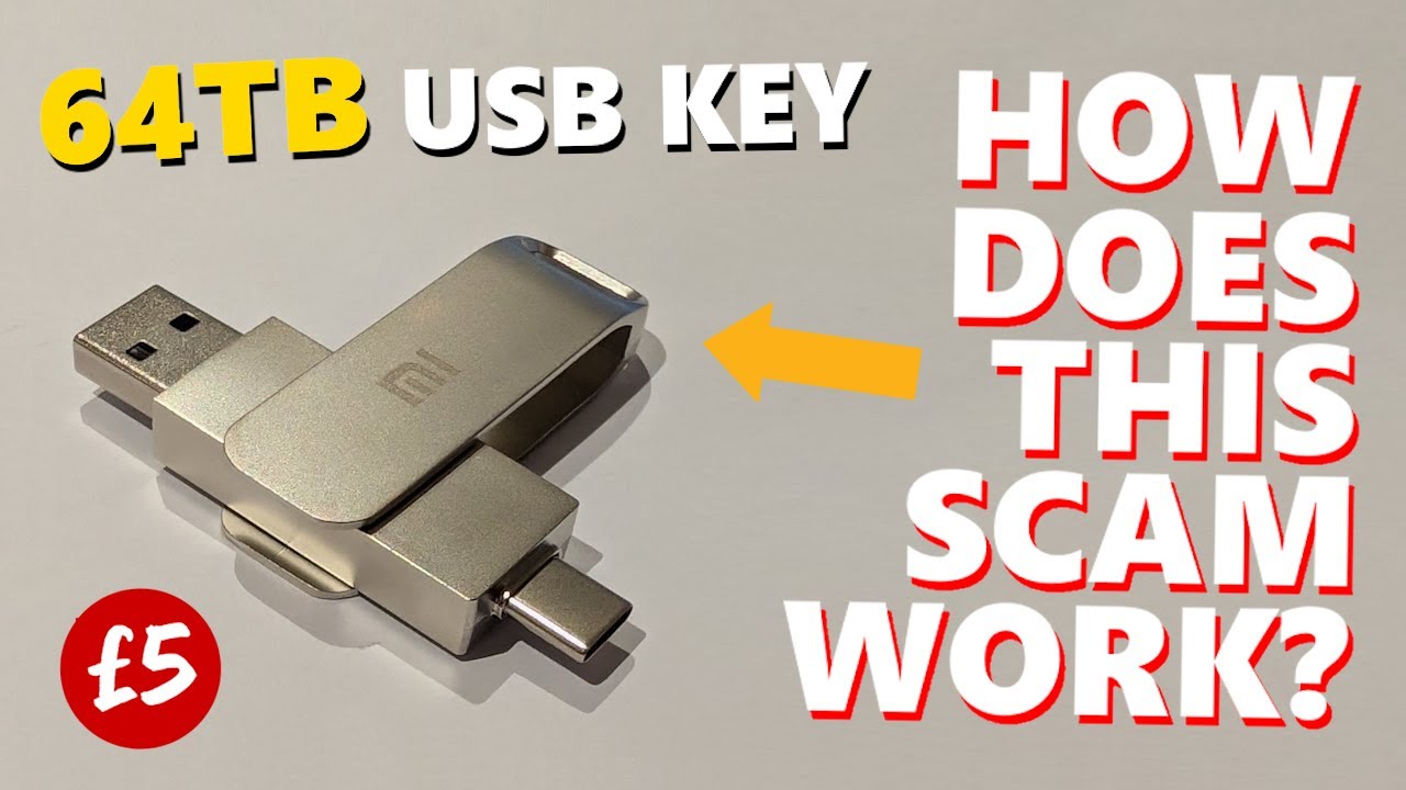 64TB USB Drives - How Does This SCAM Work? - YouTube