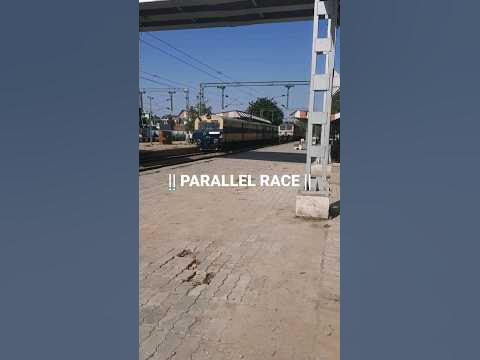 Parallel Race Kanpur memu vs Panvel Express #shortvideo#indianrailways #youtubeshorts#shorts ...