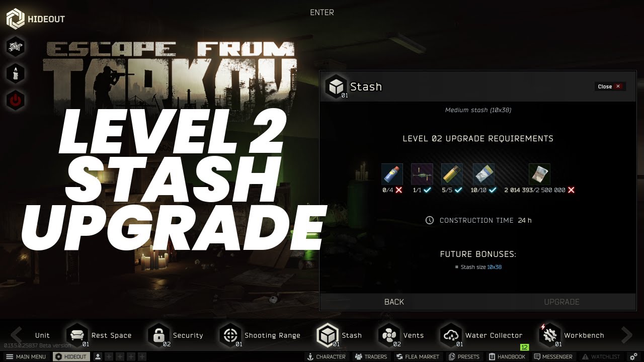 🔴LIVE - TARKOV DAY 10 LVL 17 - UPGRADING OUR STASH #eft #livegaming ...