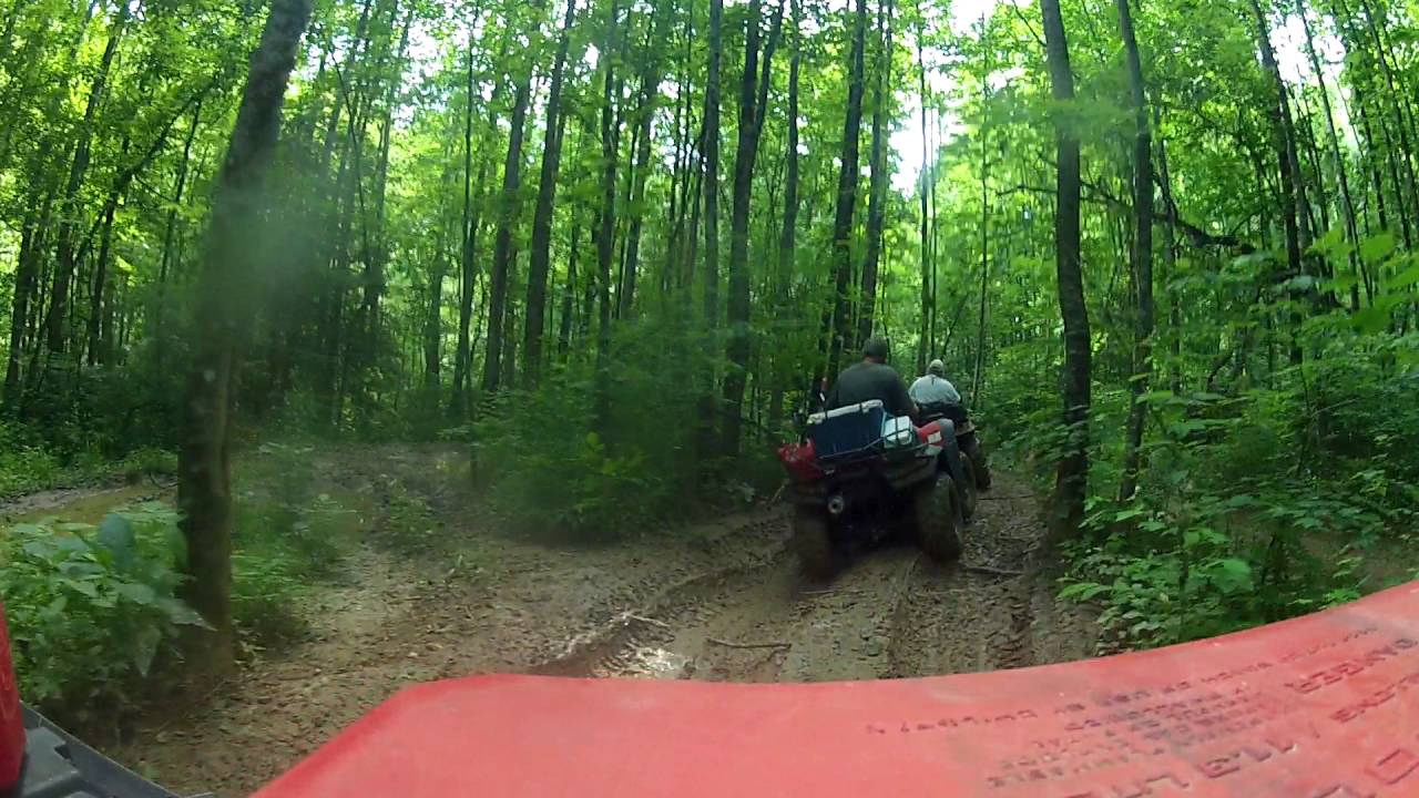 Atv riding at Monteagle Mtn. Part 4 - YouTube