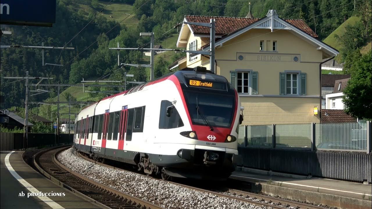 TRAINSPOTTING (VOL. 5587) Automotor FLIRT de SBB CFF FFS (UHD 4K) - YouTube