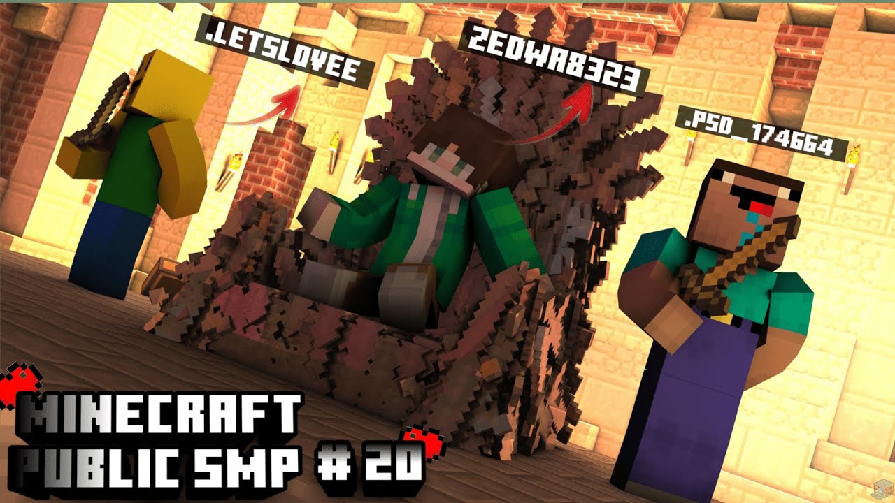 BACK TO THE BEDWARS AFTER LONG TIME | PUBLIC SMP | MINECRAFT LIVE INDIA ...