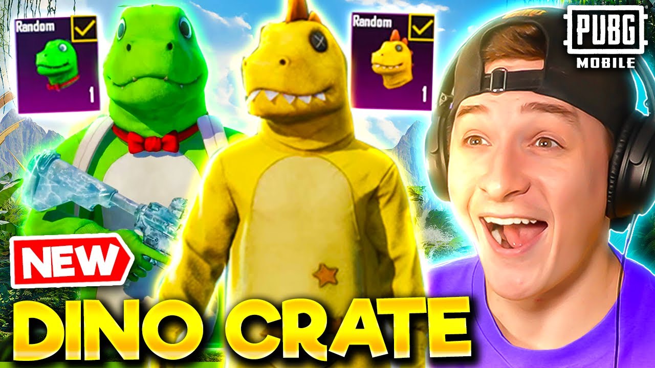 NEW LEGENDARY DINO CRATES 🦖 PUBG MOBILE - YouTube