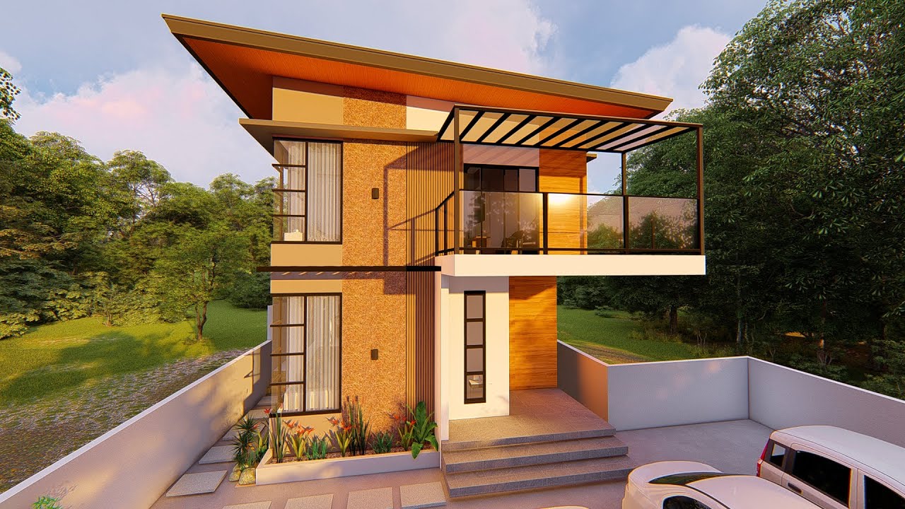 PROJECT #15 I MODERN-CONTEMPORARY TWO STOREY RESIDENTIAL HOUSE DESIGN I ...