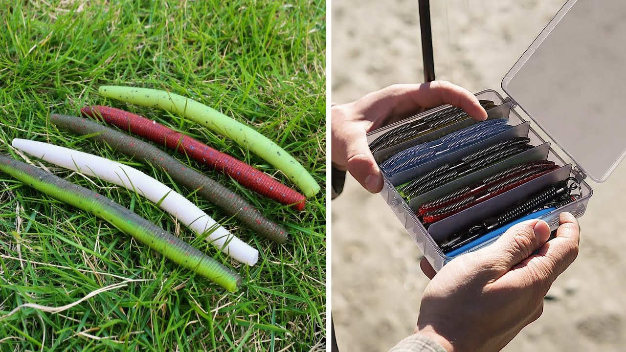 Best Bass Worms Every Angler Should Try - Catch More Fish! - YouTube