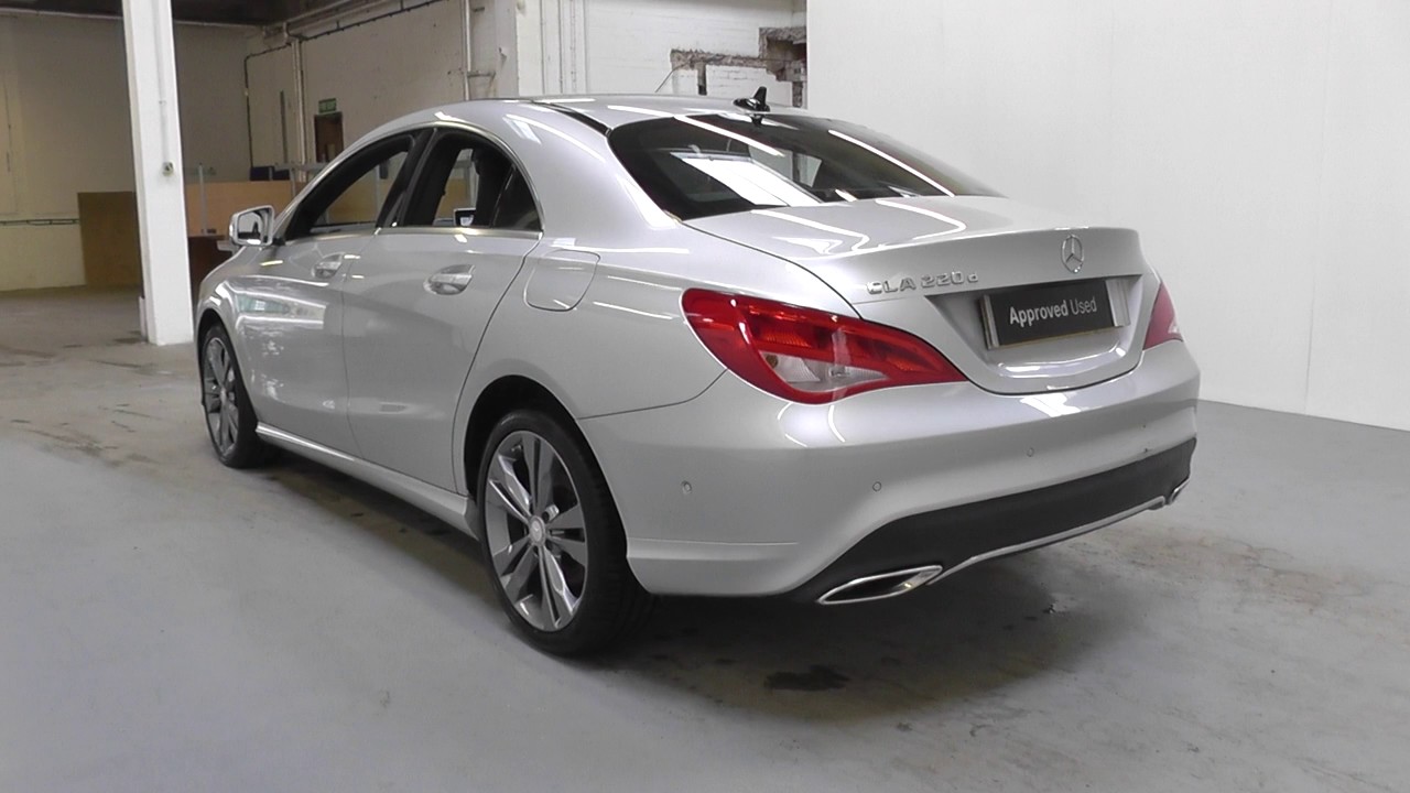 Mercedes-Benz CLA CLASS CLA 220d Sport 4dr Tip Auto U25717 - YouTube