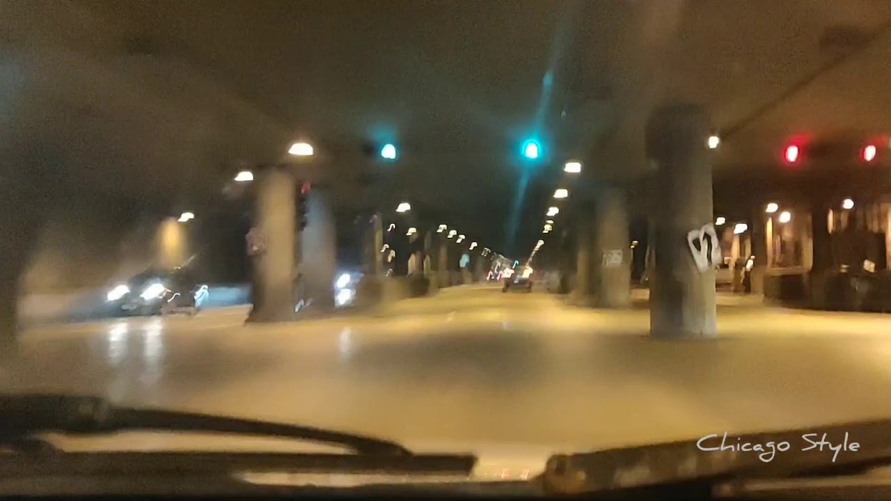 Lower Wacker Drive Time Lapse - YouTube