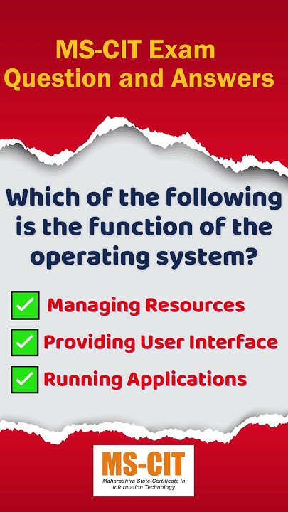 MSCIT Exam 2023 Question and Answers #short #shorts #youtubeshorts # ...