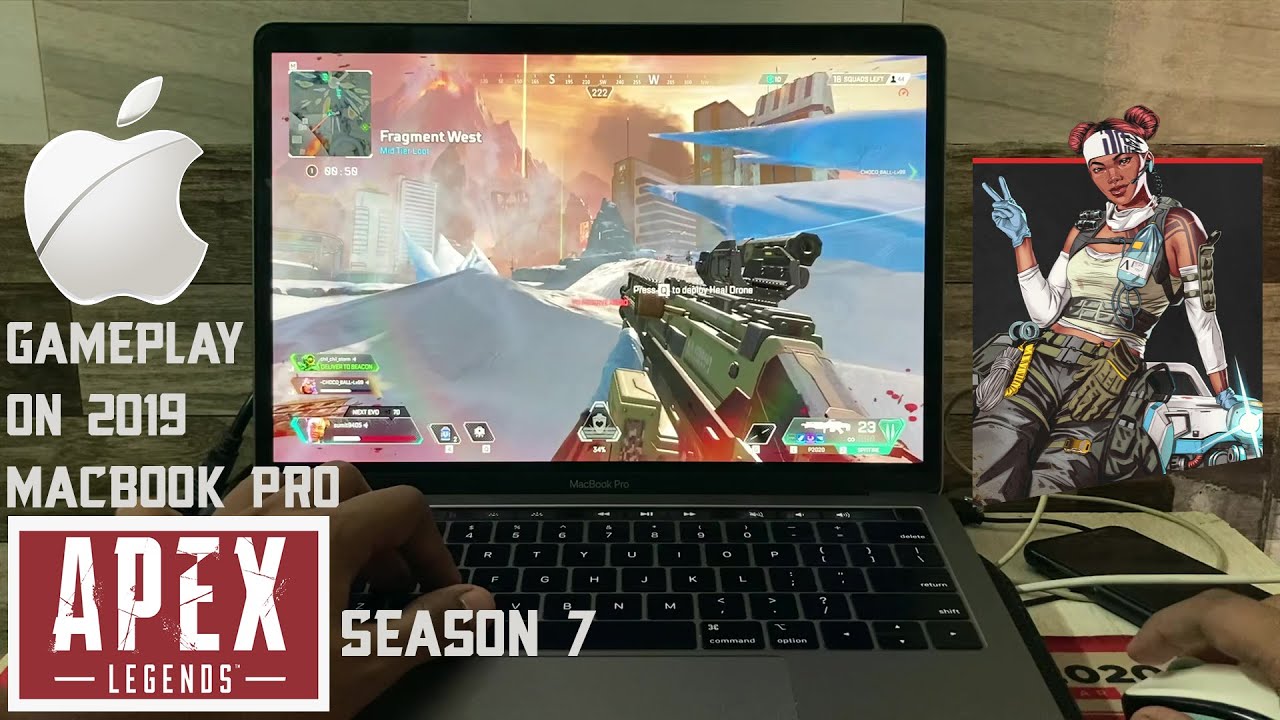 APEX LEGENDS Gameplay On 2019 MacBook Pro | Intel Iris Plus Graphics ...