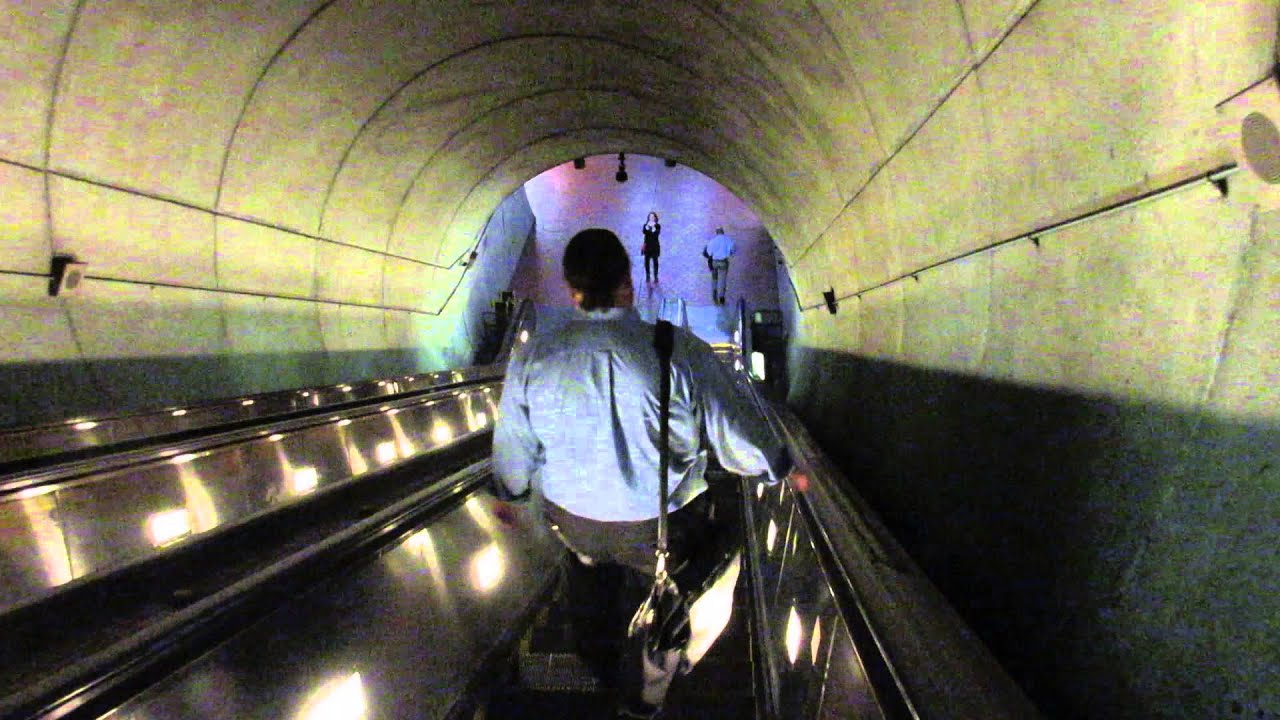 Ride the longest escalators in the Western Hemisphere - YouTube