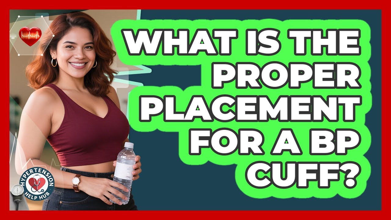What Is The Proper Placement For A BP Cuff? - YouTube