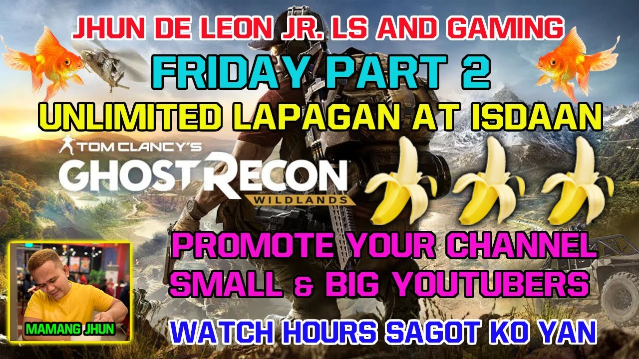 Jhun De Leon Jr. LS & Gaming | BG Live Stream Part 24 - YouTube