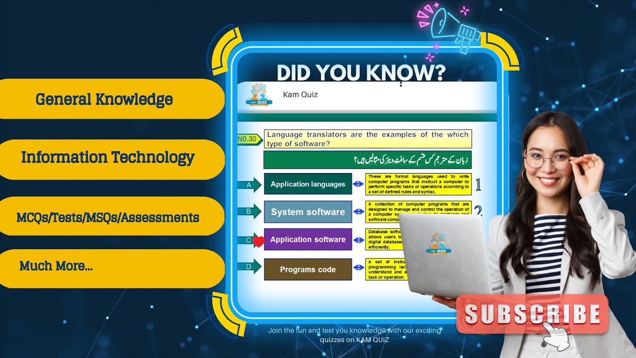 General Knowledge 2023 | Computer Basic Knowledge | Questions and Answers with detail | Kam Quiz ...