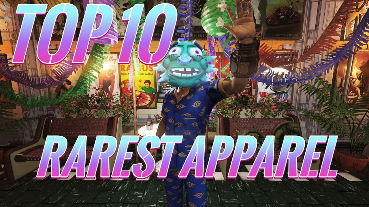 Top 10 Rarest Apparel in Fallout 76 - YouTube