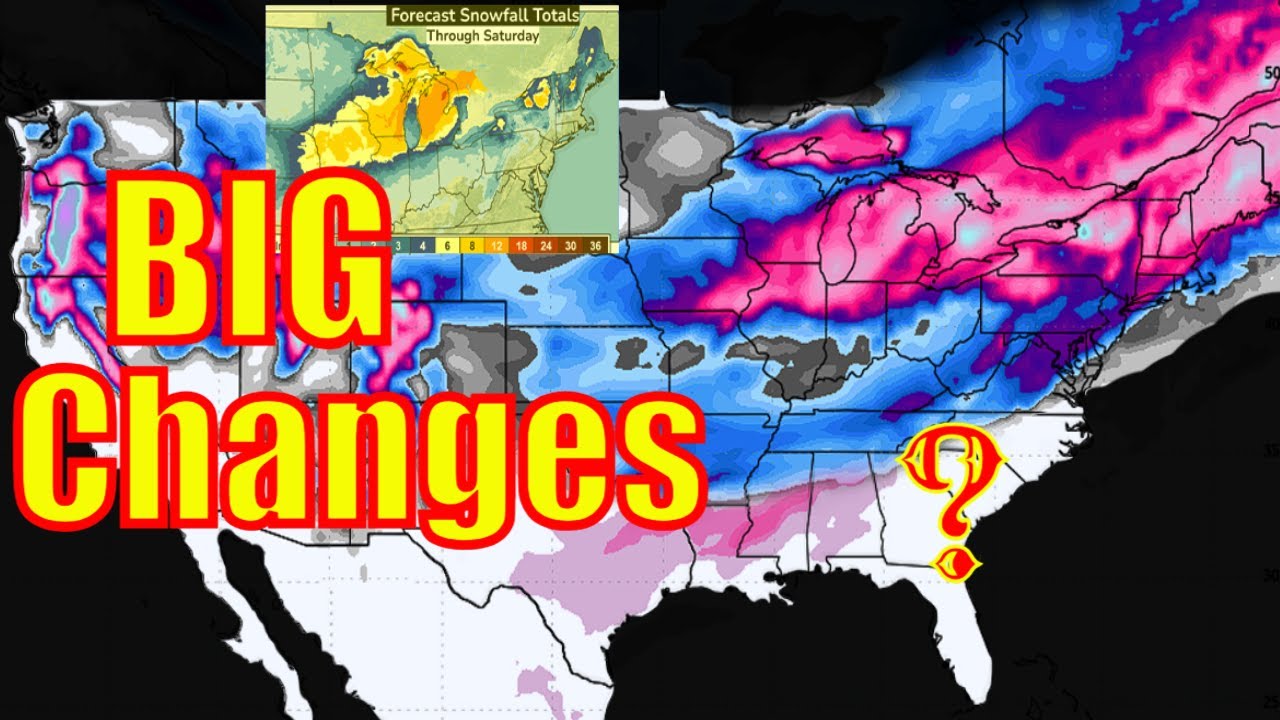 BIG Changes To Snowstorm, Blizzards & Severe Weather! - YouTube