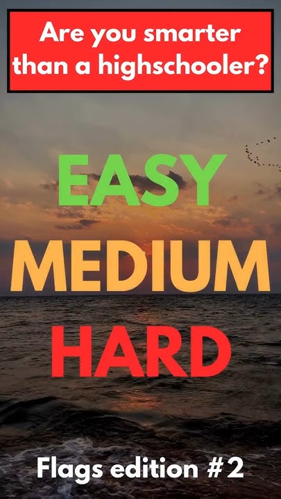 Are You Smarter Than A High Schooler? | Flags Edition 2 | General ...