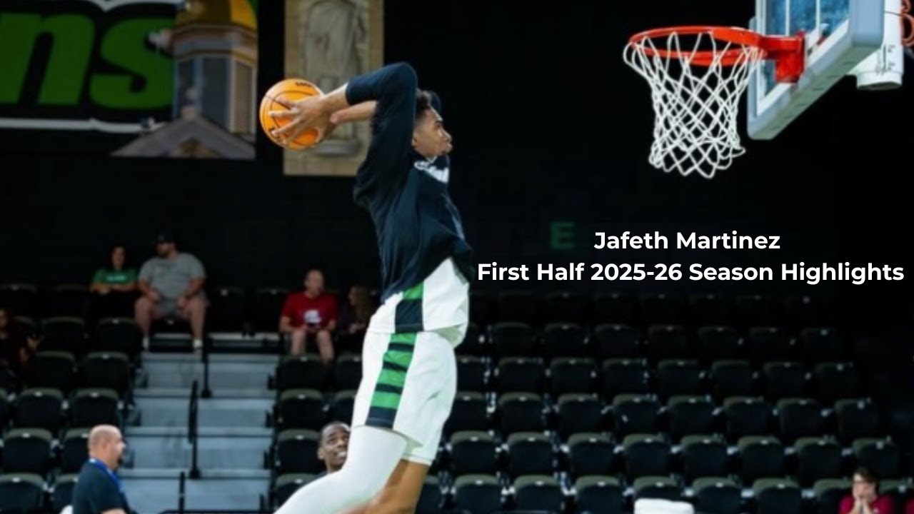 Jafeth Martinez First Half 2025-26 Season Highlights - YouTube