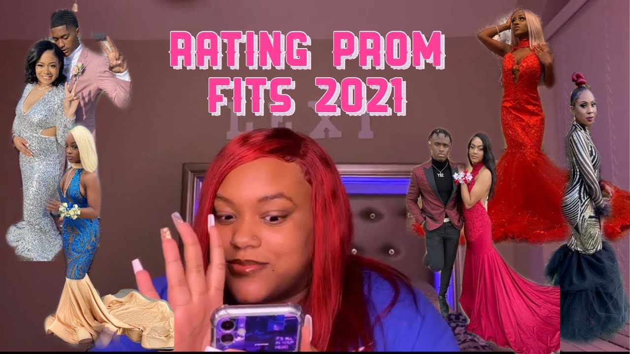 RATING PROM OUTFITS 2021 - YouTube