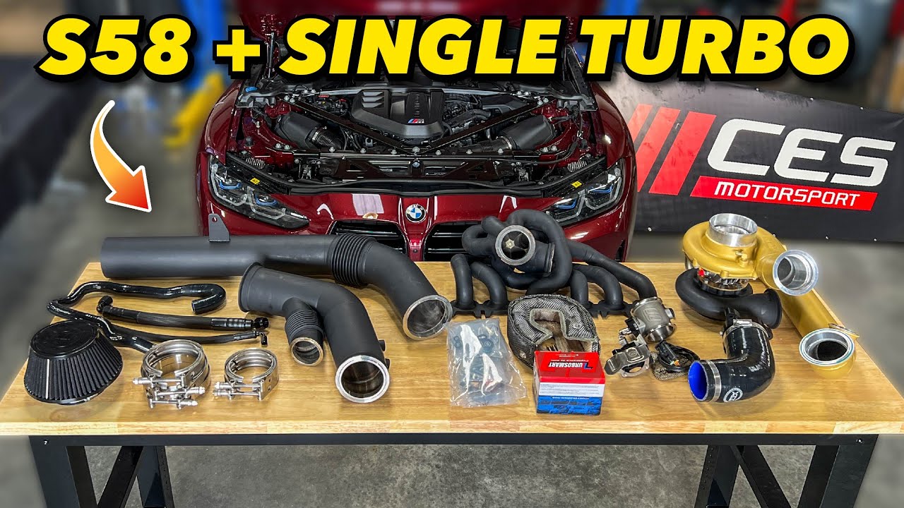 Vargas Turbo's EWG Single Turbo Kit: The S58 Upgrade That Will CHANGE ...