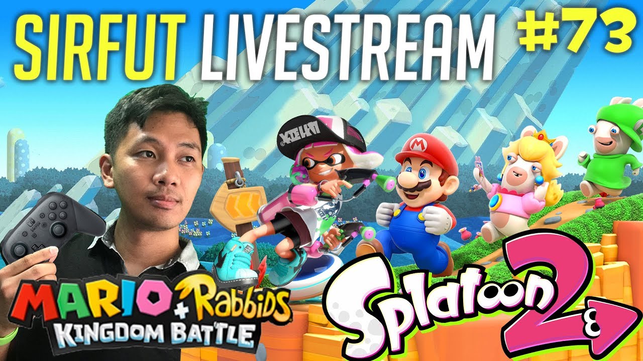 🎮🔴LIVE | MARIO + RABBIDS + SPLATOON 2 KINGDOM BATTLE | 73 - YouTube