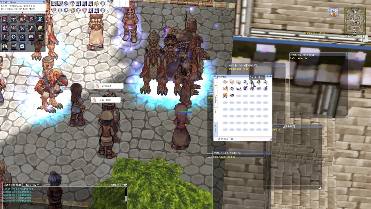 Ragnarok Transcendence - Bots "resting" in Prontera - YouTube