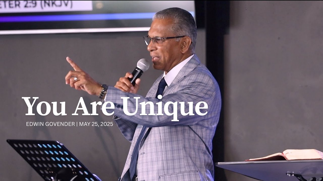 You Are Unique | Pastor Edwin Govender | Sunday Sermon - YouTube