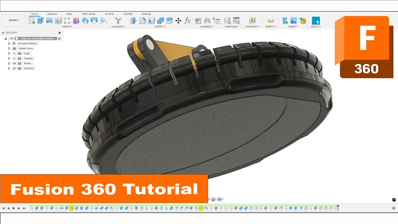 Fusion 360 Tutorial 3D Models for Printing Download & Change Minibus CC ...