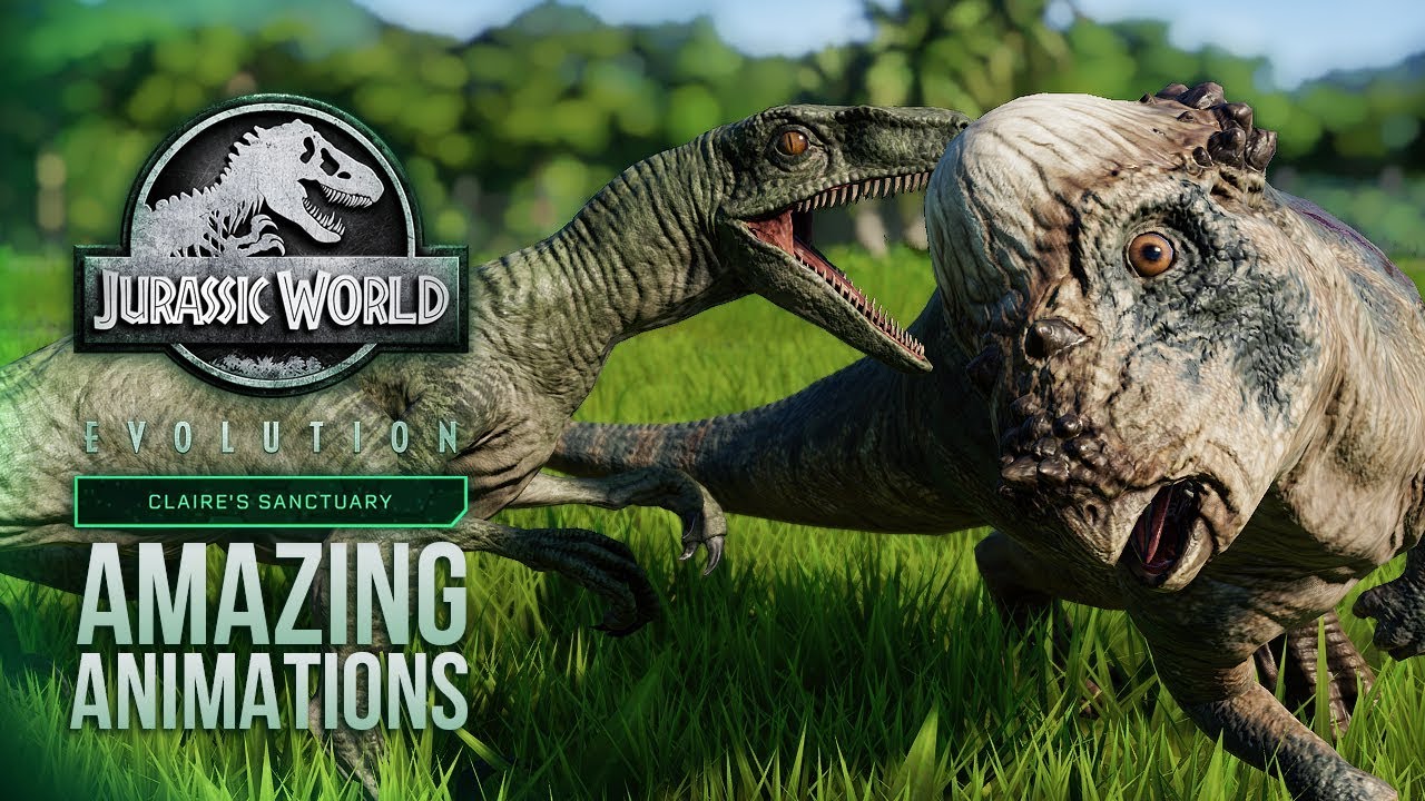 Pachy VS Small Carnivore! AMAZING NEW ANIMATIONS | Jurassic World ...