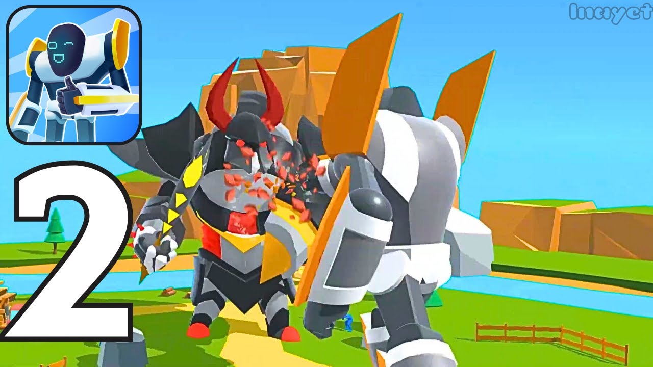 Mechangelion Robot Fighting - Gameplay Walkthrough Part 2 (Android,iOS ...