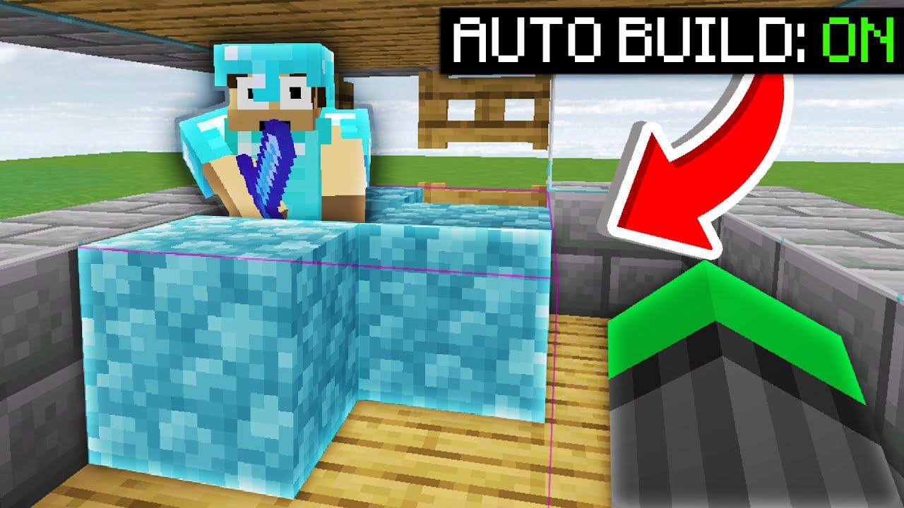 I Cheated with an AUTO BUILD MOD... - YouTube