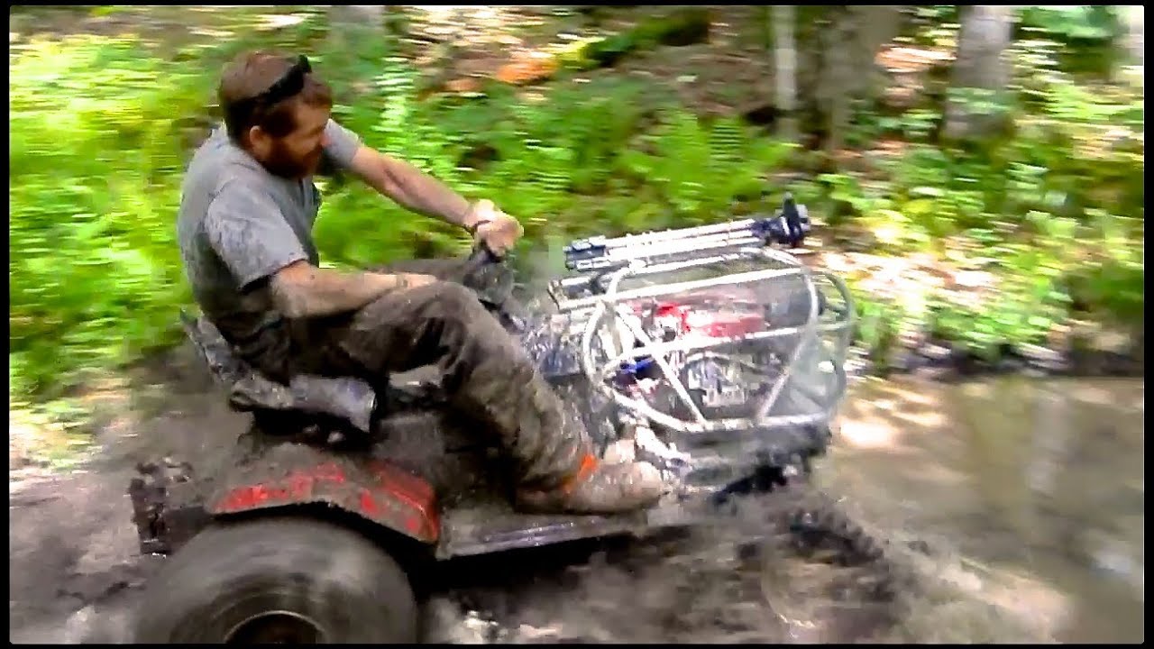 Mudding Lawn Mowers... The After Romp! - YouTube