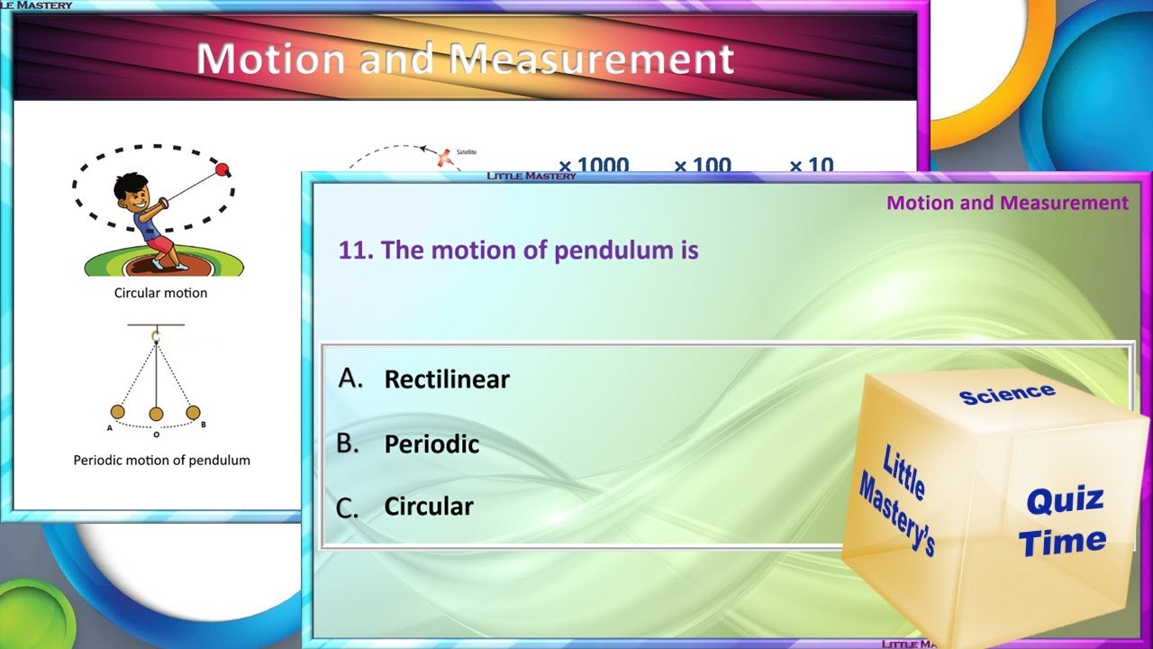 Motion and Measurement || Multiple Choice Questions #LittleMastery ...